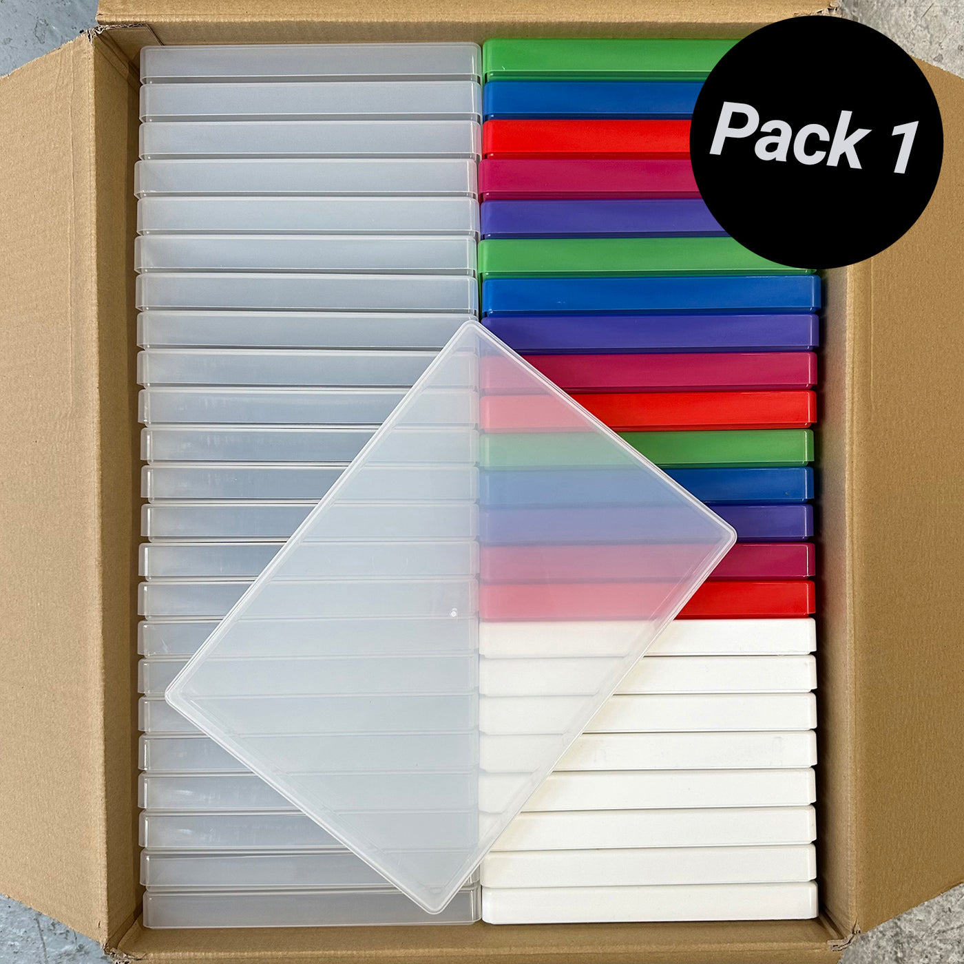 2nds | Slim A4 Paper Storage Box, Recyclable Plastic (49-pack ...