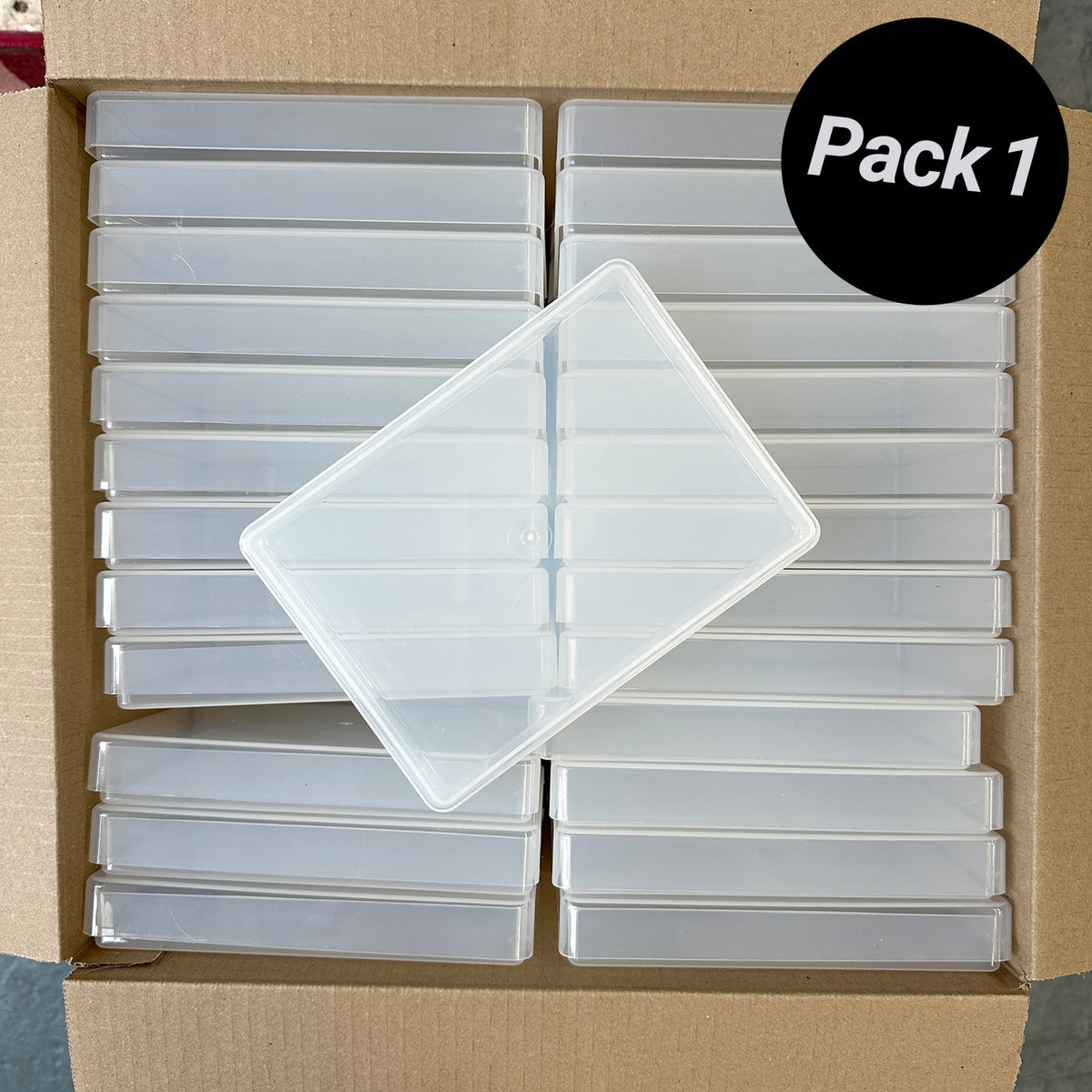 2nds | Slim A6 Paper Storage Box, Recyclable Plastic (104-pack ...